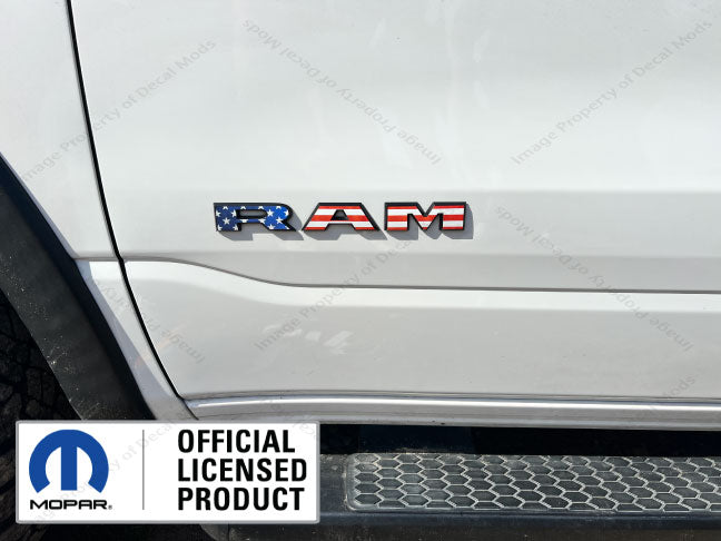 19 - 25 RAM Side OVERLAY USA – Mopar Graphics