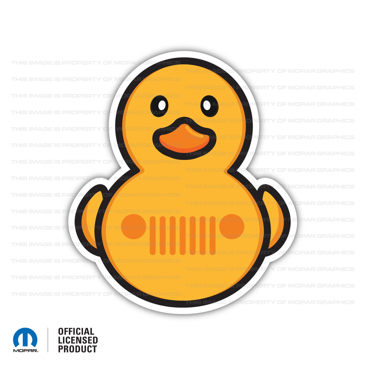 Front Profile - Jeep Grille – Mopar Graphics