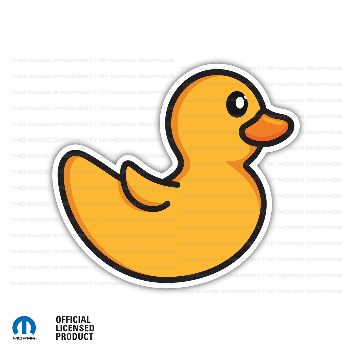 Side Profile Duck - Plain Body – Mopar Graphics