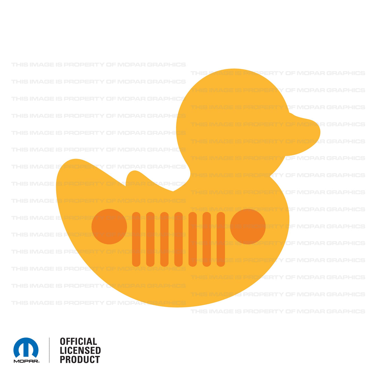 Side Profile Duck - Jeep Grille – Mopar Graphics