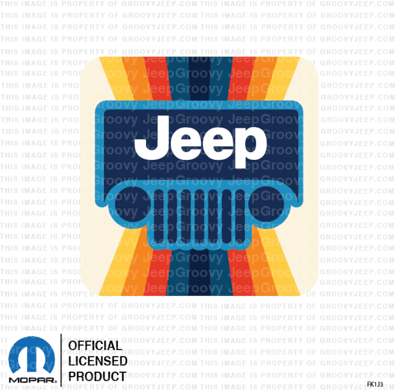 Lifestyle Retro Jeep Window Decal – Mopar Graphics